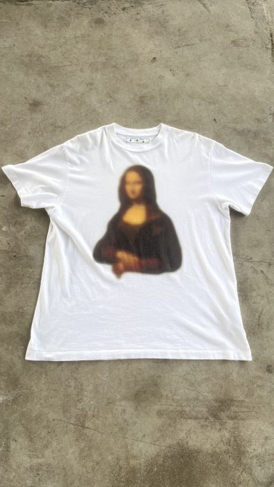 Off White Off White Mona Lisa Blurred Photo Grailed