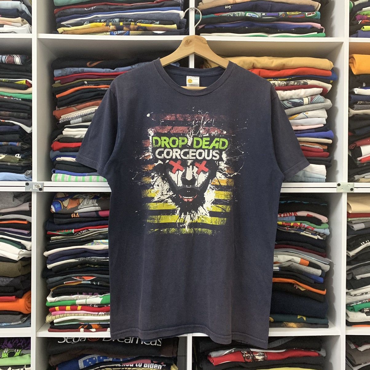 Band Tees × Vintage VTG Y2K DROP DEAD, GORGEOUS (STATIC LULLABY FEAR ...