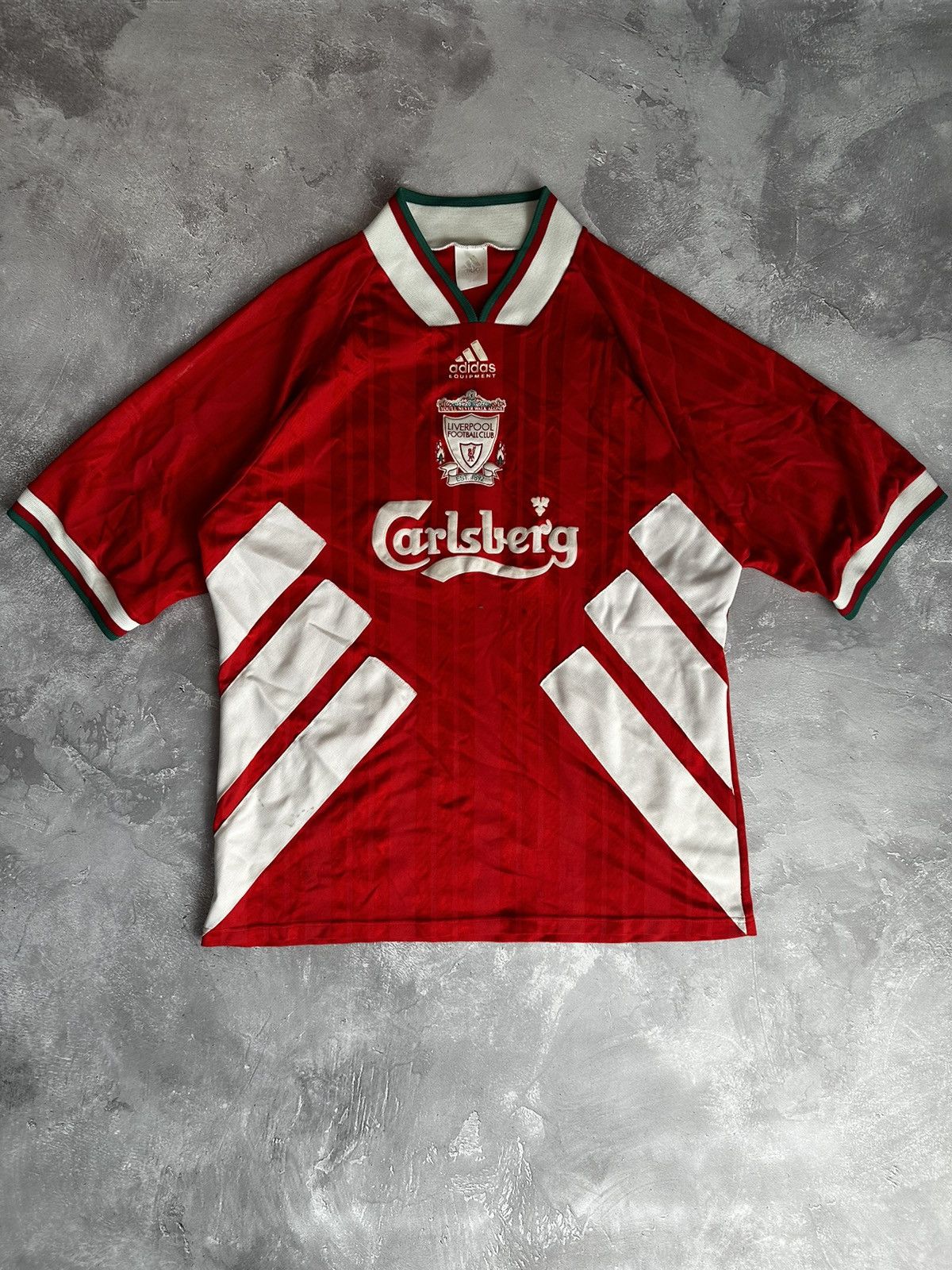 Adidas Vintage 🔥Adidas Equipment RARE 1993-95 Liverpool home Jersey ...