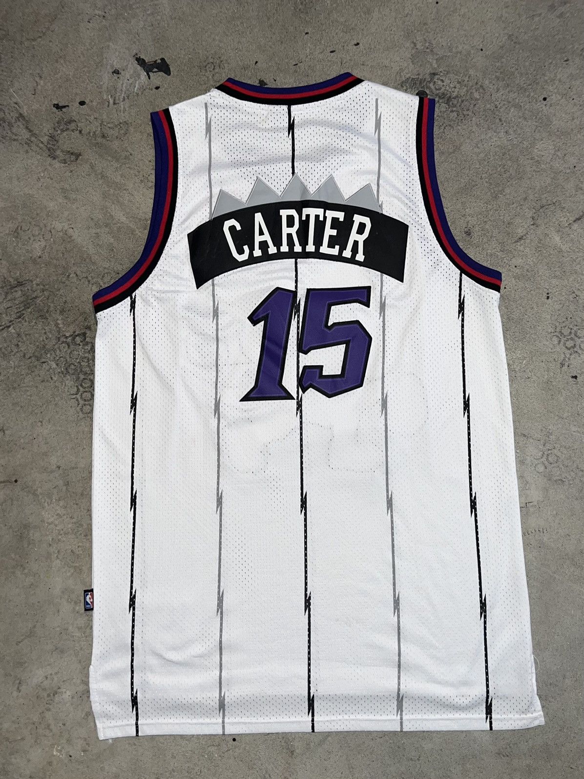 NBA × Nike × Vintage Vintage Nike Toronto Raptors #15 Carter Jersey Men ...