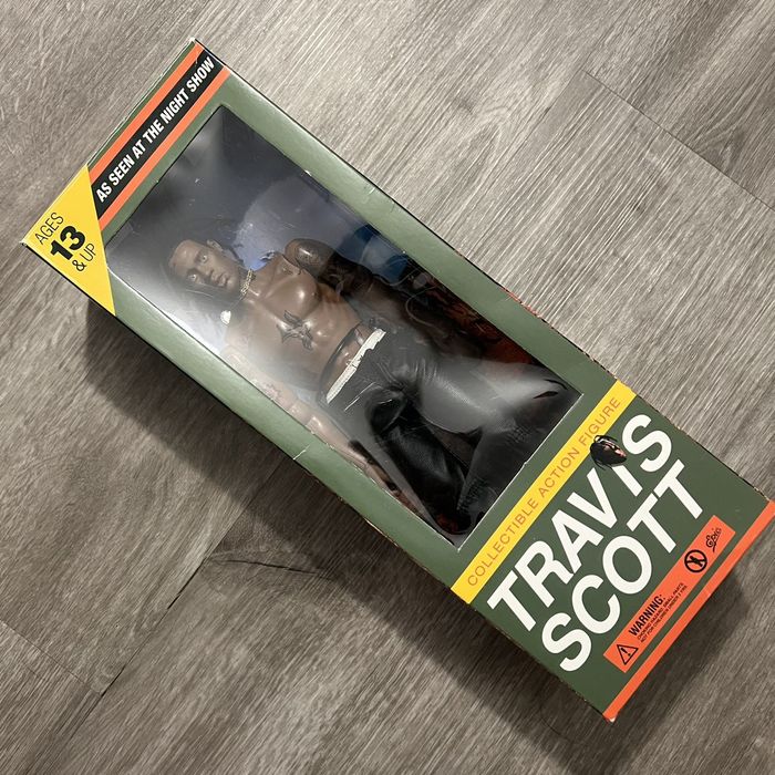 Travis Scott Travis Scott Rodeo Action Figure Doll RARE | Grailed