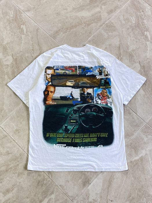 Vintage Fast And Furious y2k streetwear movie promo t-shirt | Grailed