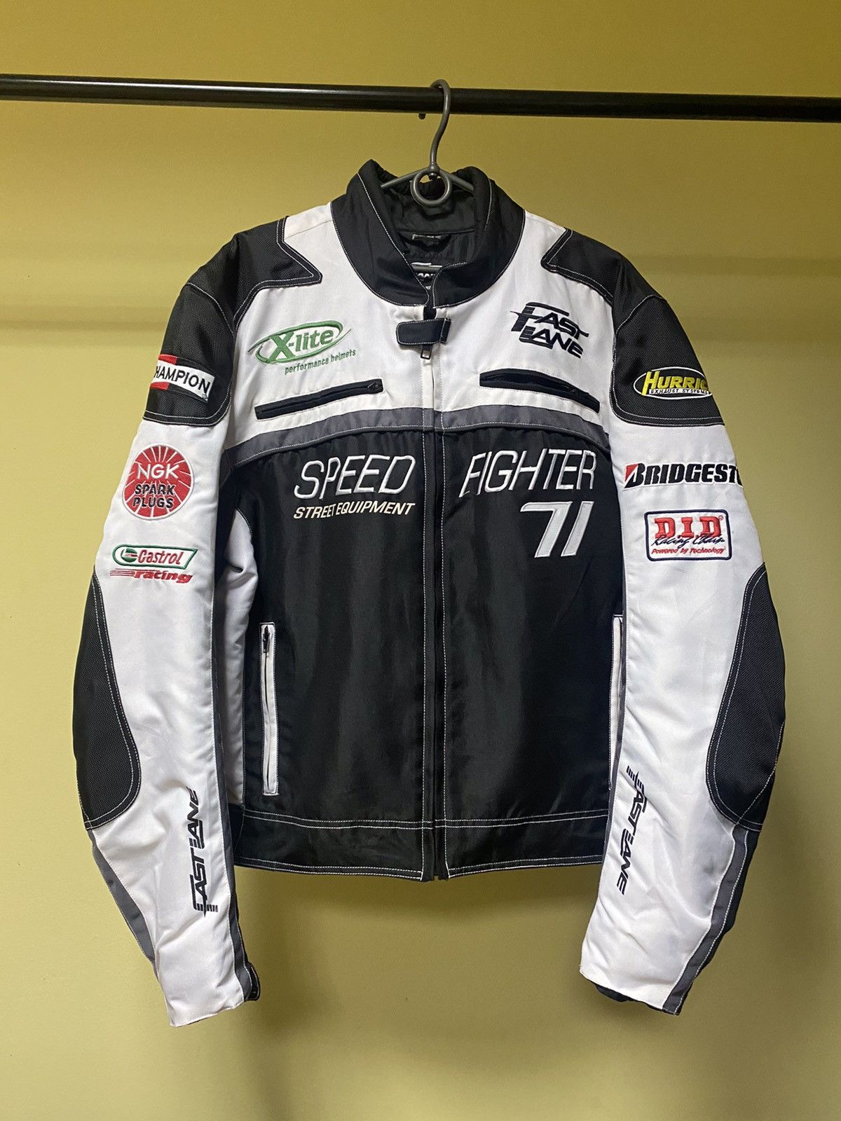 Vintage Speed Fighter 3XL fast lane bomber racing jacket | Grailed