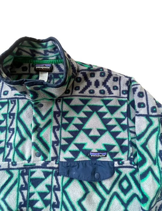 Patagonia Patagonia Synchilla Aztec print fleece | Grailed Patagonia Patagonia Synchilla Aztec print fleece | Grailed