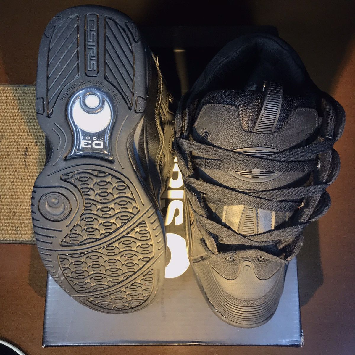 Osiris Osiris D3 2001 “Triple black” | Grailed