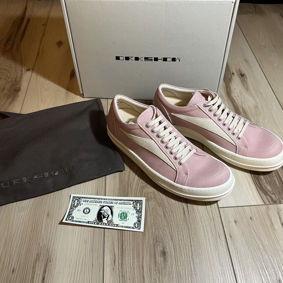 Rick Owens × Rick Owens Drkshdw Rick Owens Vintage Curb Low Top Vans ...