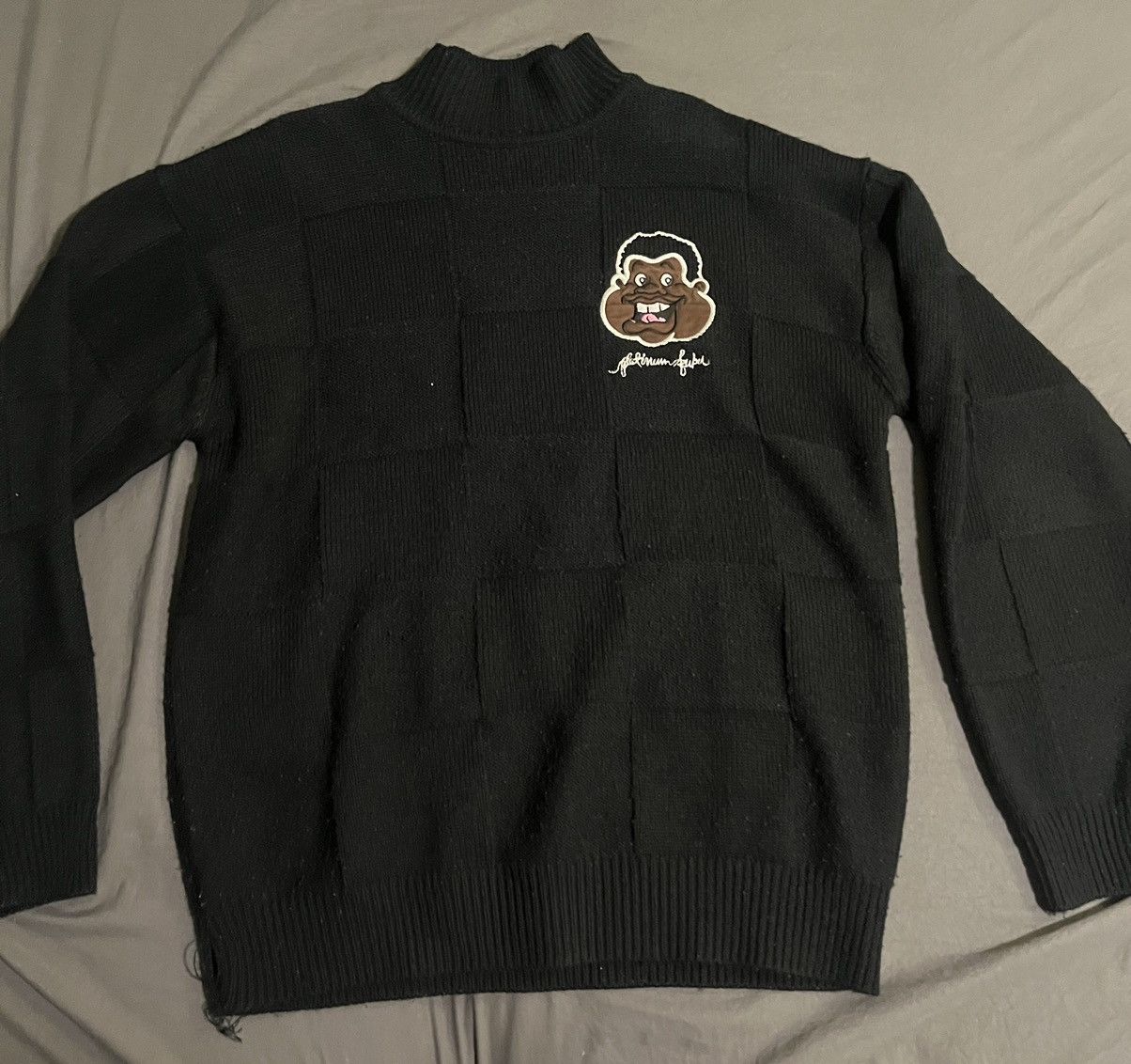 Fubu Vintage Fubu platinum fat Albert knitted sweater | Grailed