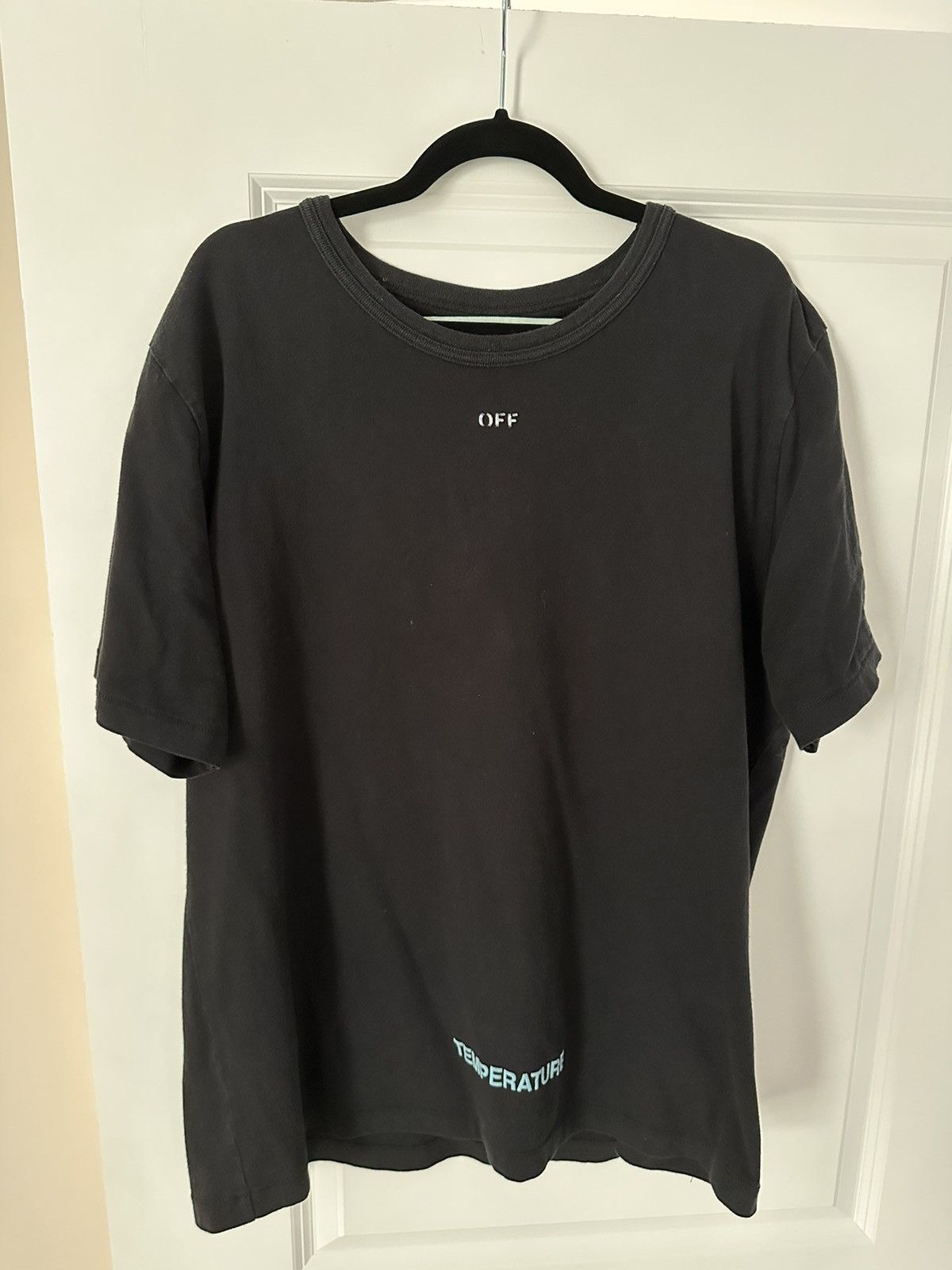 Off-White Off White temperature T Shirt | Grailed