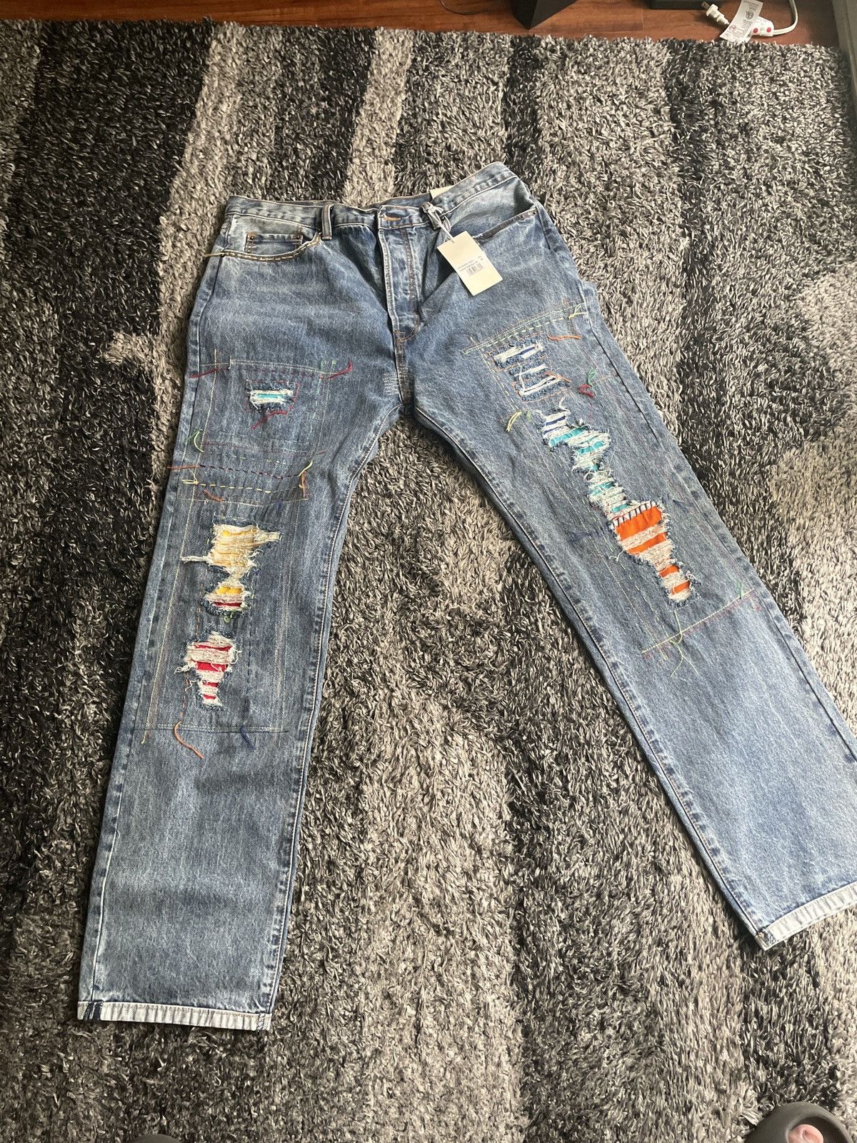 Mnml Mnml Jeans Repained Denim Grailed
