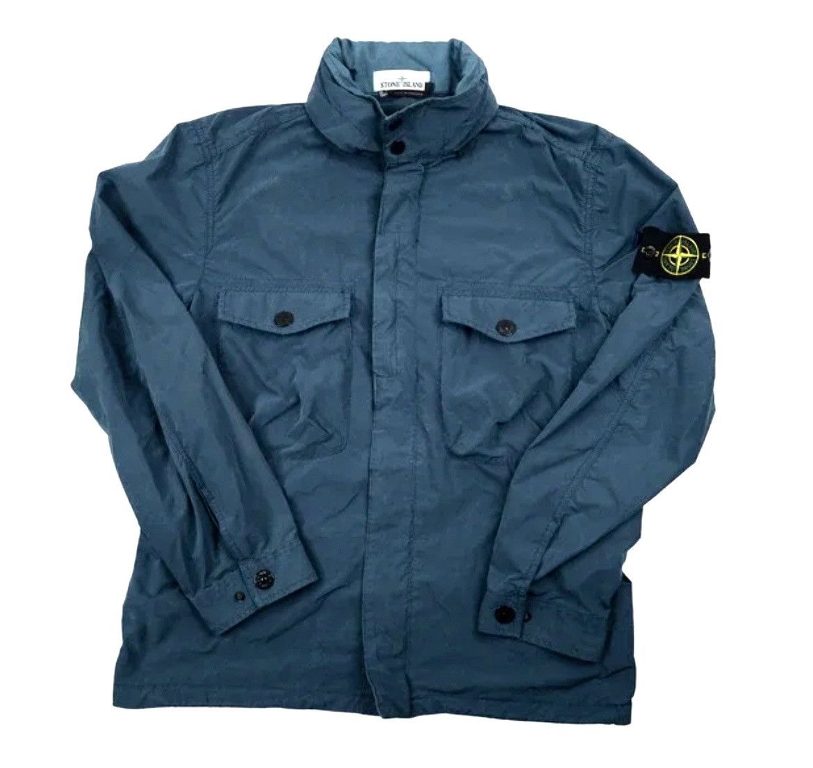 Stone Island Stone Island David Tela Light-TC Navy | Grailed