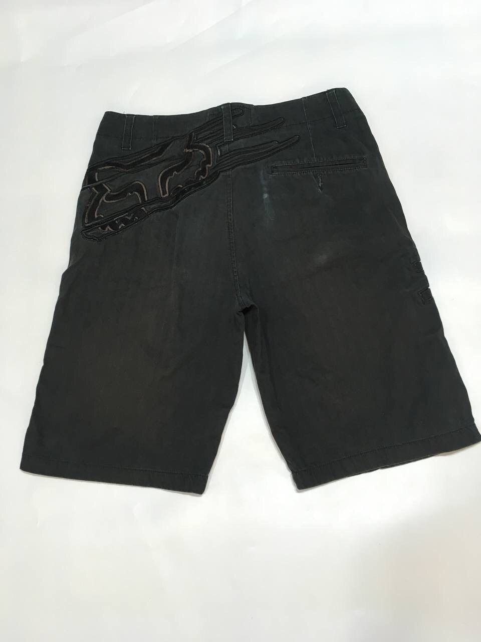 Fox Racing × JNCO × Vintage Crazy black baggy Fox Racing jorts USAjean ...