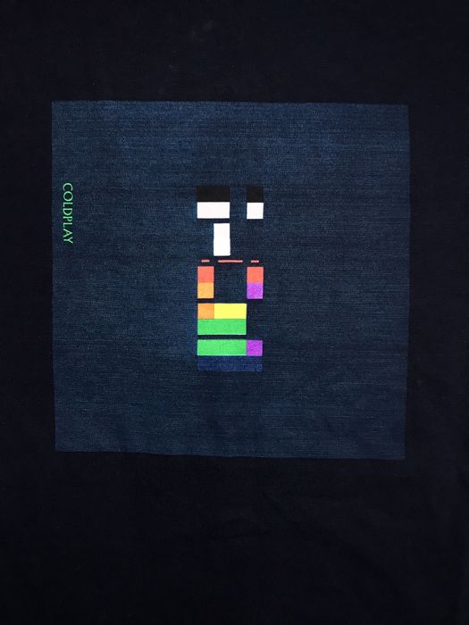 Vintage Vintage 00s Coldplay X&Y Album Faded Band T Shirt | Grailed