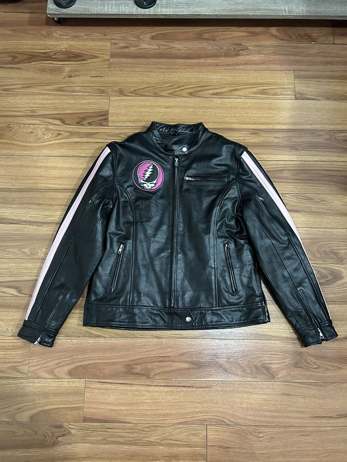 Grateful Dead × Leather Jacket × Vintage Vintage Grateful Dead ...