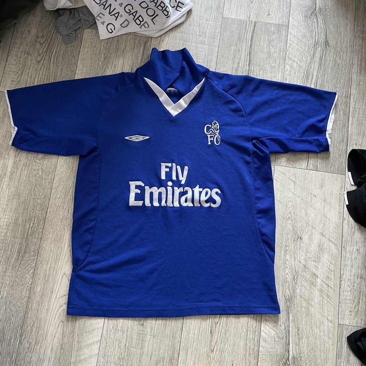 Chelsea × Rare × Umbro Y2k Vintage Umbro Chelsea 90s shirt Football fly ...