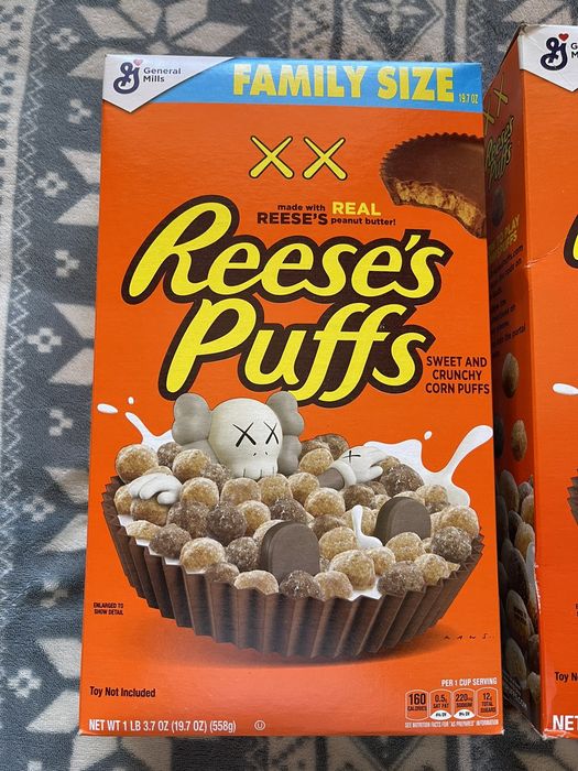 Kaws KAWS x Reese’s Puffs Cereal Boxes | Grailed