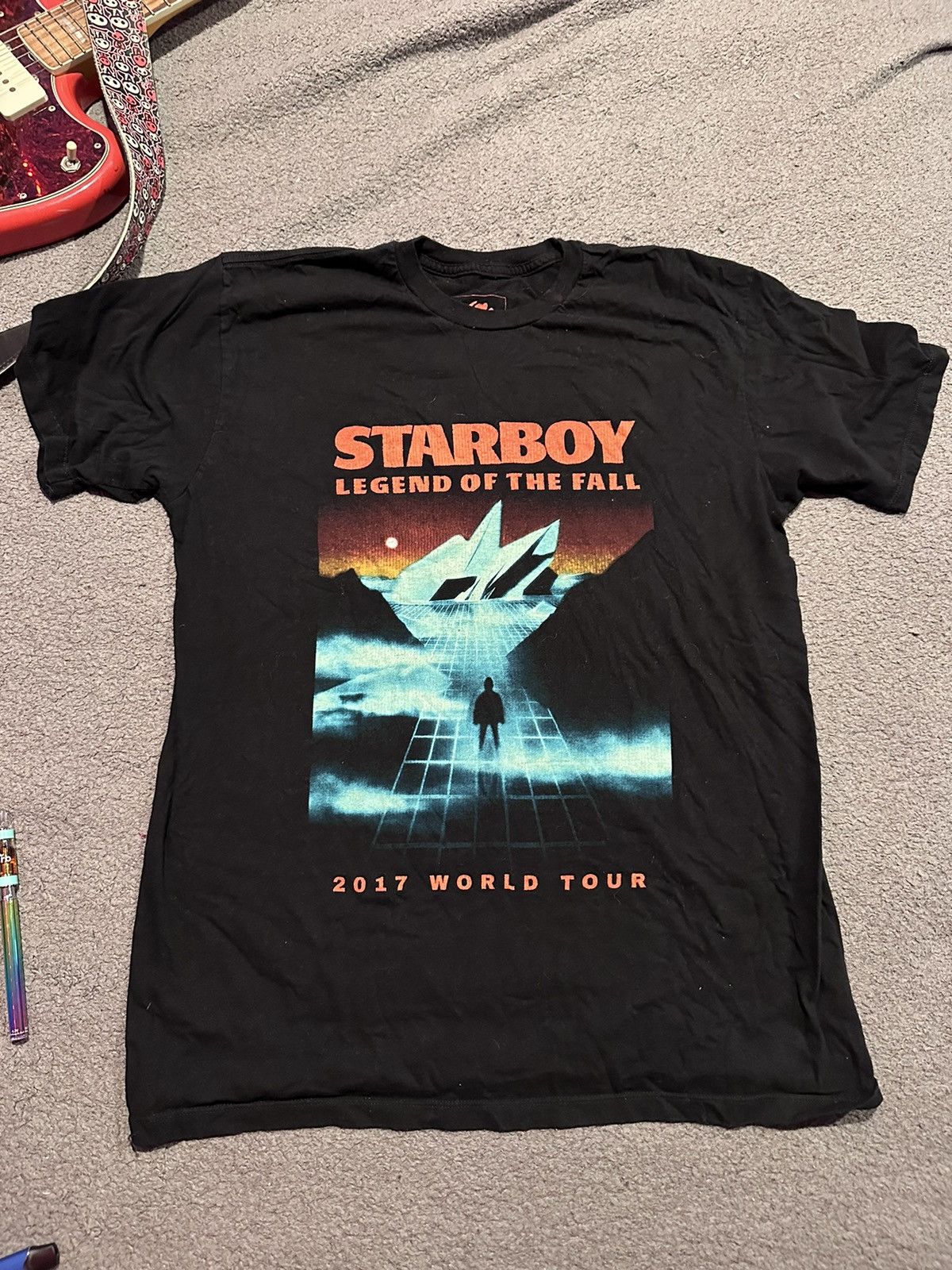 The Weeknd 2017 The Weeknd World Tour Shirt | Grailed