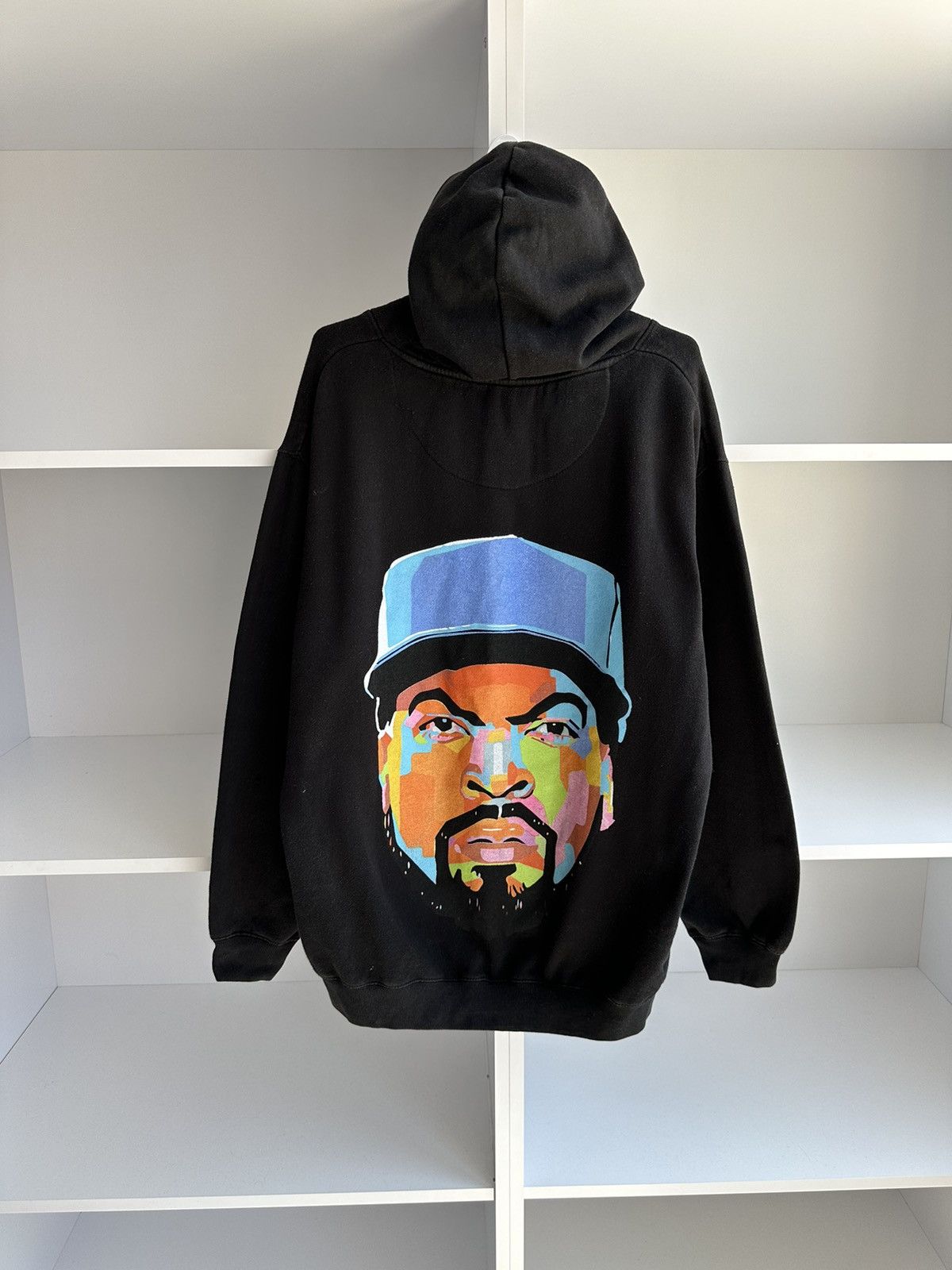Rap Tees × Streetwear × Vintage Vintage Ice Cube Big Rap Head Hoodie ...