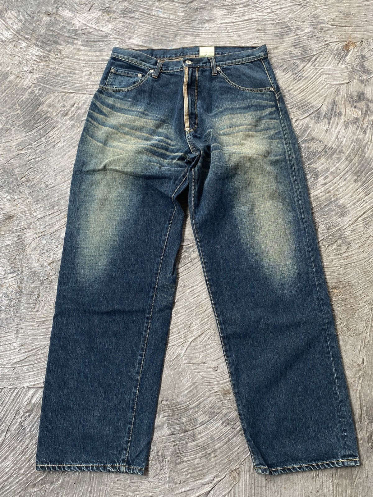 Japanese Brand × MasterPiece × Vintage 🔥OFFER🔥 Vintage Masterpiece by Hectic Denim Distressed ...