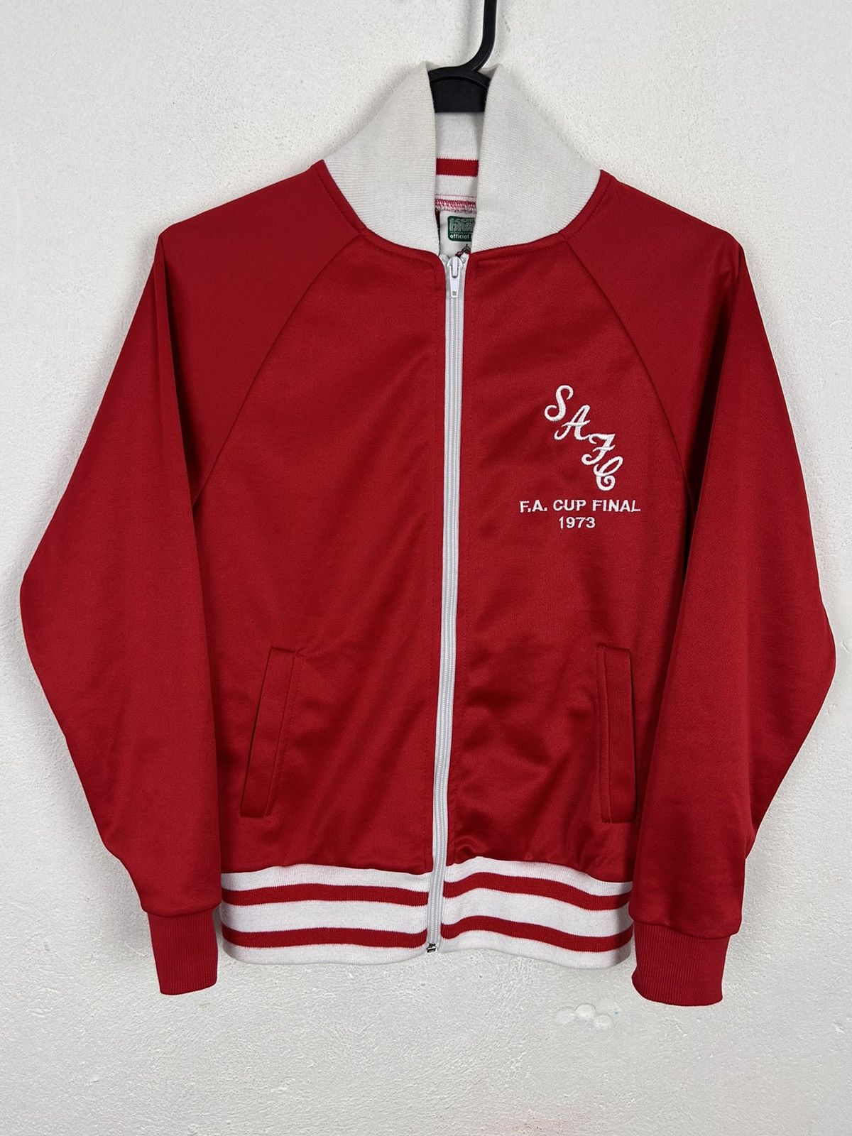 Soccer Jersey Sunderland FC 1973 FA Cup Final Tracksuit Jacket Score ...