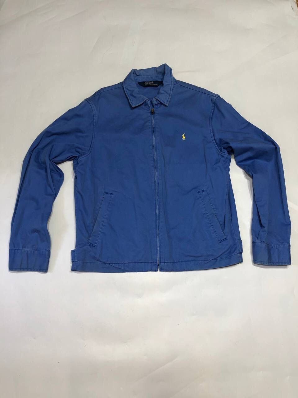 Polo Ralph Lauren × Vintage Vintage 90s POLO Member’s Staff Jacket Blue Y2K | Grailed