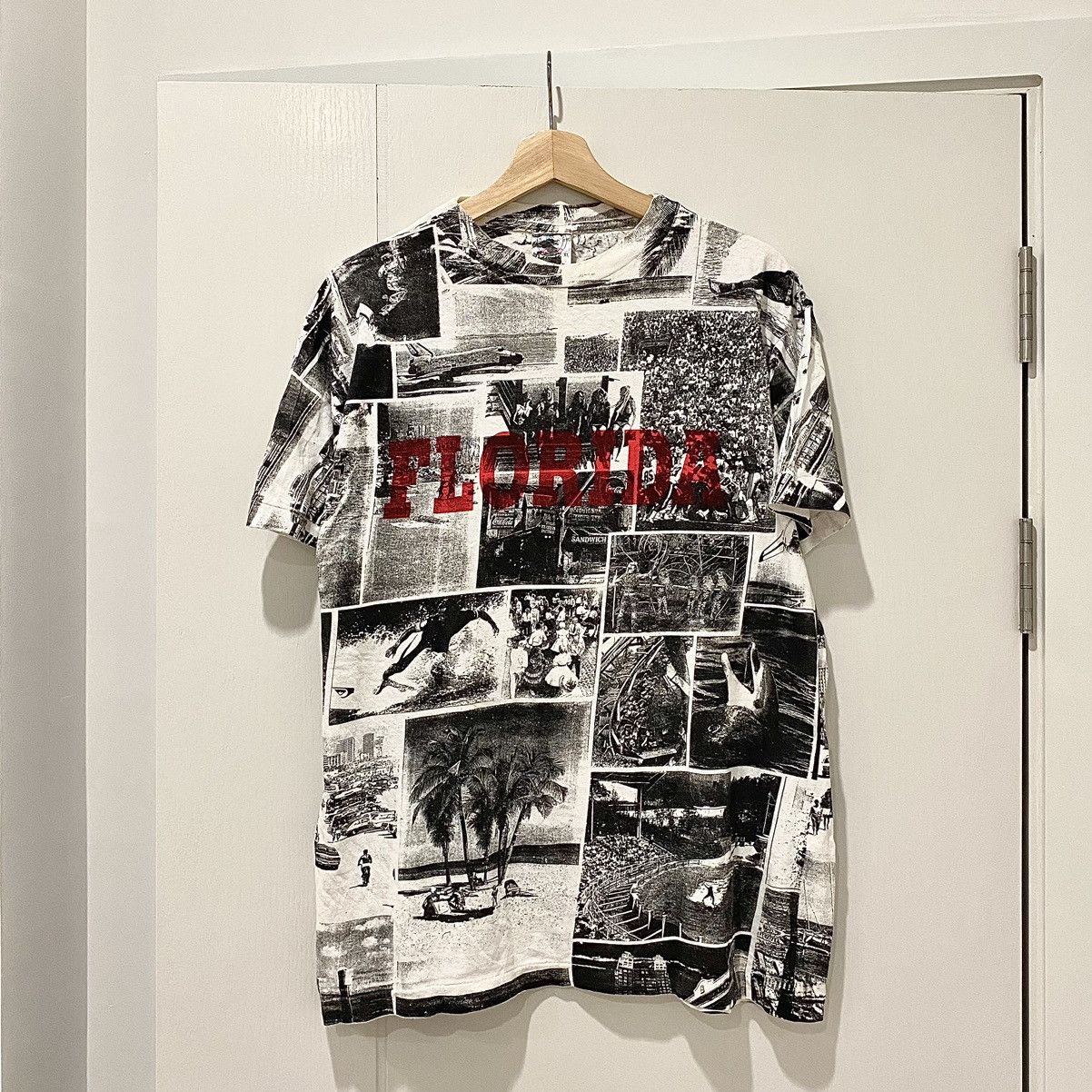 Rare × Tee Shirt × Vintage Vtg.90s Florida All Over Print | Grailed