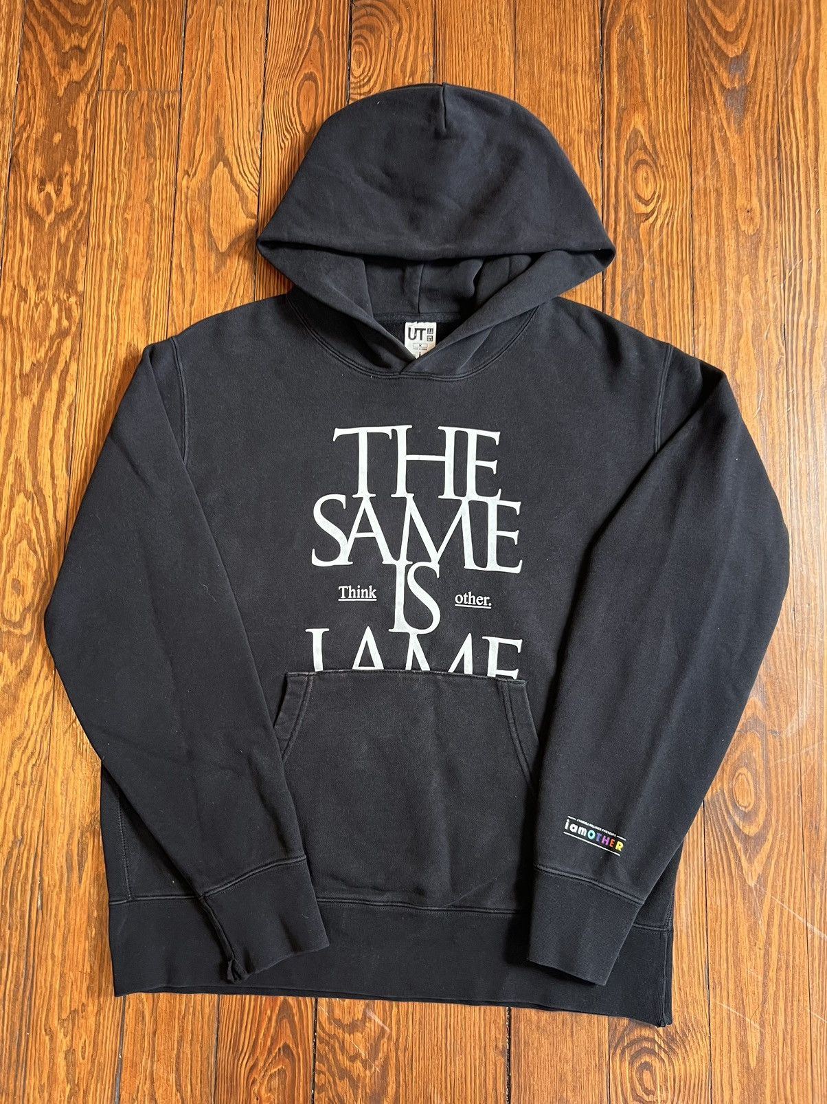 Pharrell × Uniqlo Pharrell I Am Other Same Is Lame Hoodie | Grailed