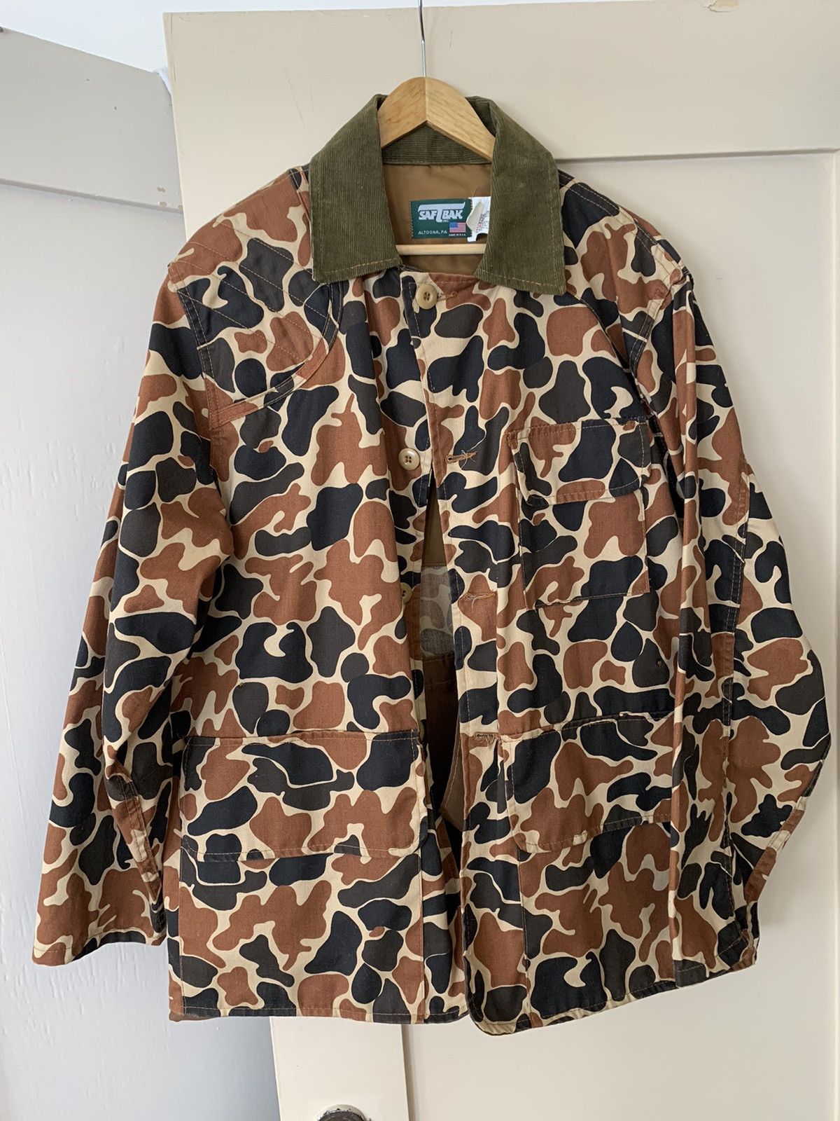 Saftbak Saf T Bak Duck camo hunting chore coat | Grailed