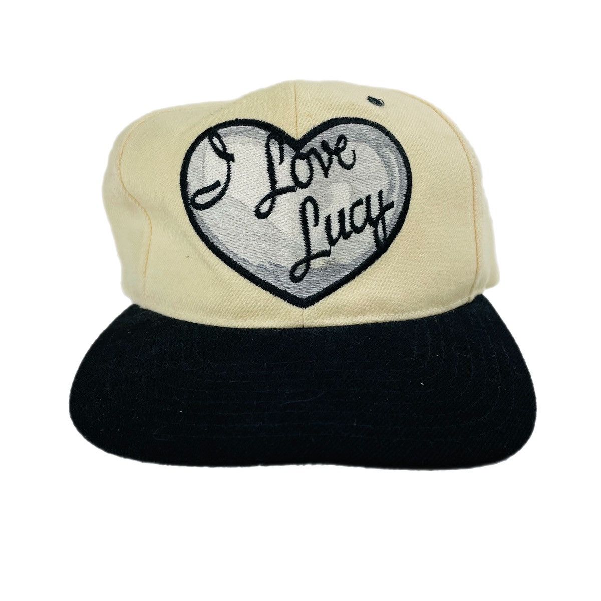 Vintage Vintage 90s I Love Lucy Logo Snap Back Hat RARE | Grailed