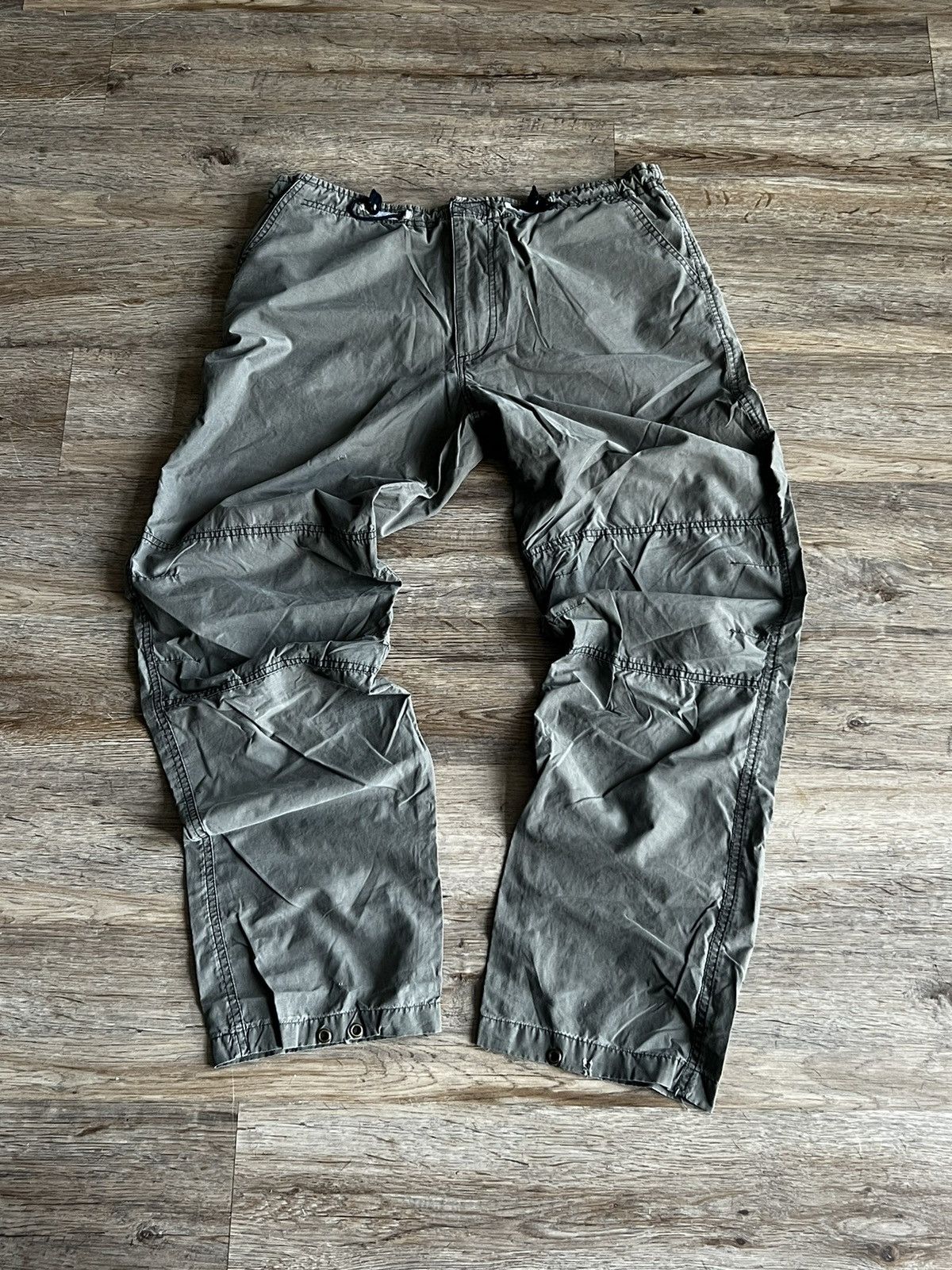 Vintage MUD BROWN VINTAGE SHELL PANTS | Grailed