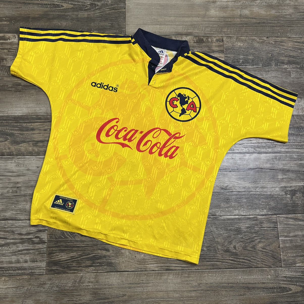 Adidas × Vintage Club America 1998-1999 Away Jersey | Grailed