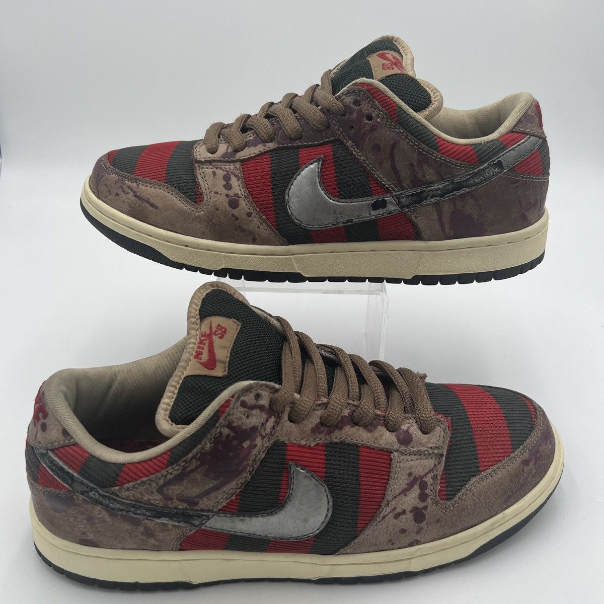 Nike Nike SB Dunk Low Freddy Krueger Rare Sample Size 9 Used | Grailed