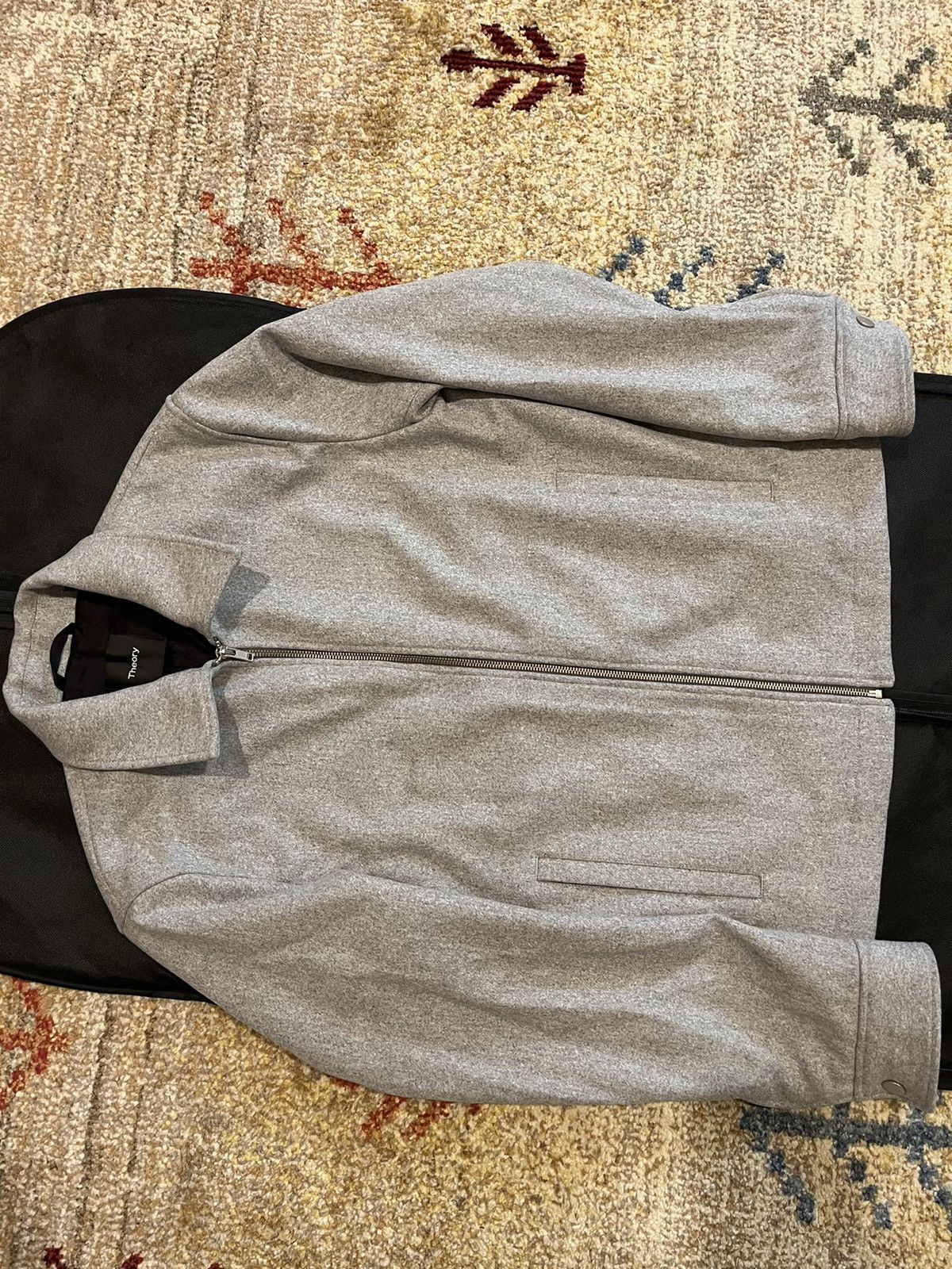 Theory Theory Jacket Mens Medium Zip Front | Grailed