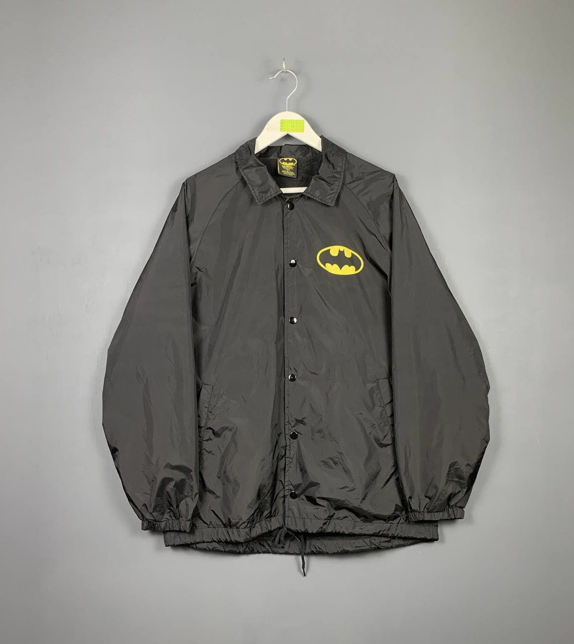 Batman × Movie × Vintage Vintage Batman Snap Button Light Jacket | Grailed