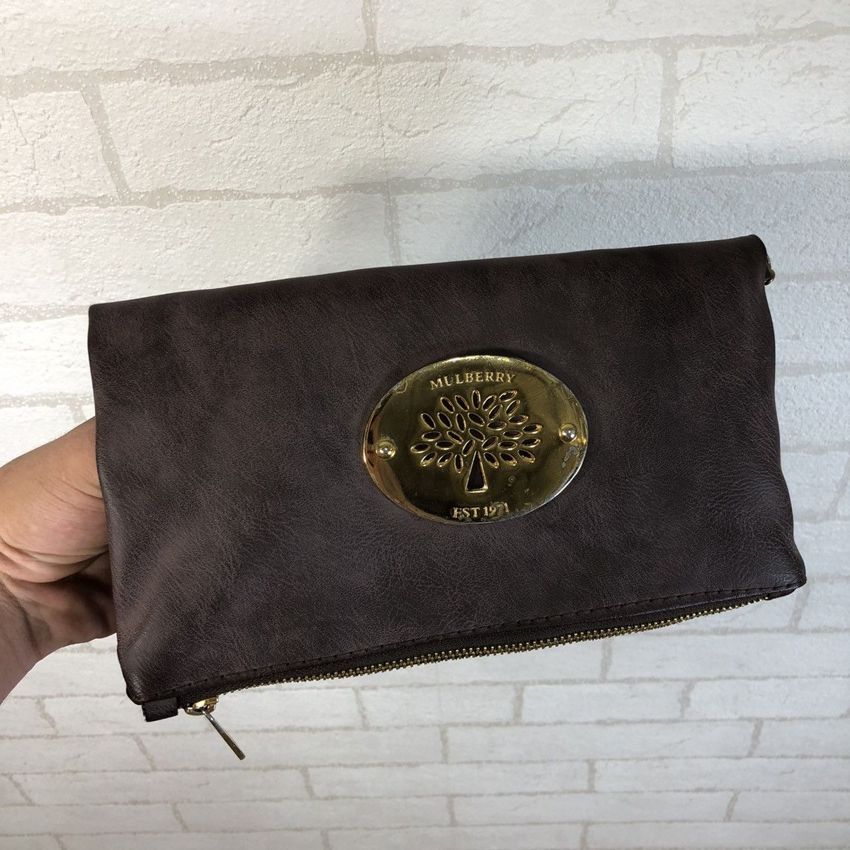 Japanese Brand × Mulberry × Vintage Vintage Bag Mulberry Clutch Wallet ...