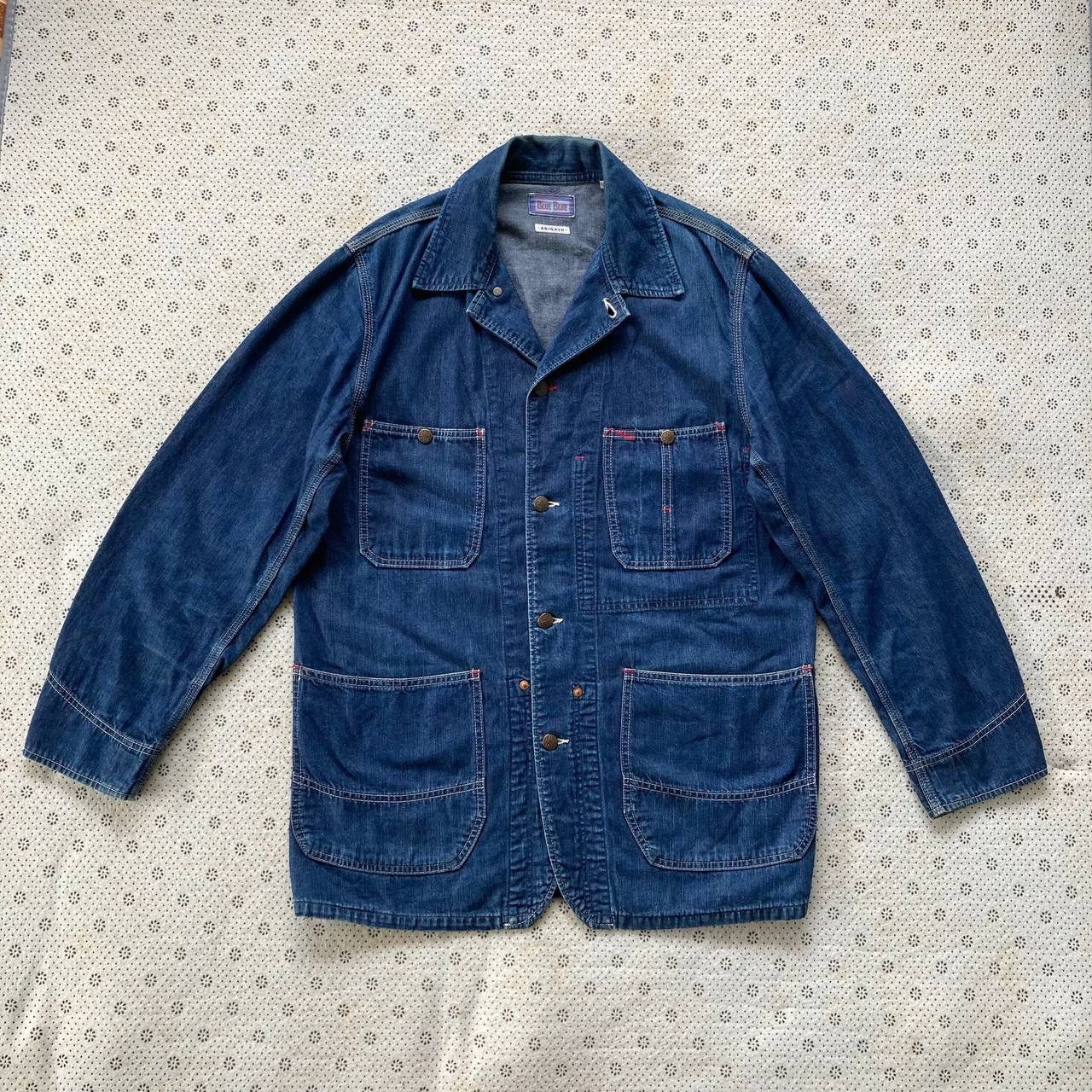 Blue Blue Japan × Japan Blue Denim Chore Jacket By Japan Blue Blue ...