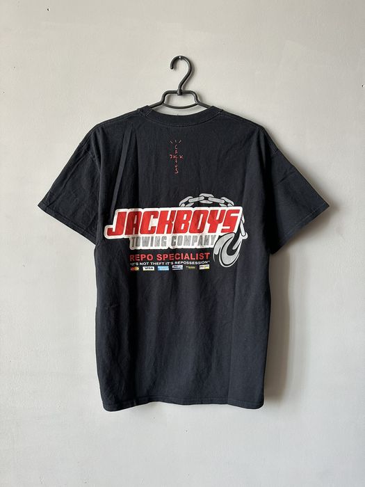Travis Scott Cactus Jack Jackboys towing company y2k tee | Grailed
