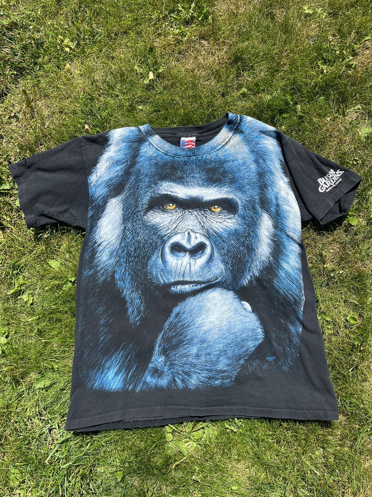 Vintage Vintage Gorilla Extinct is Forever tee | Grailed