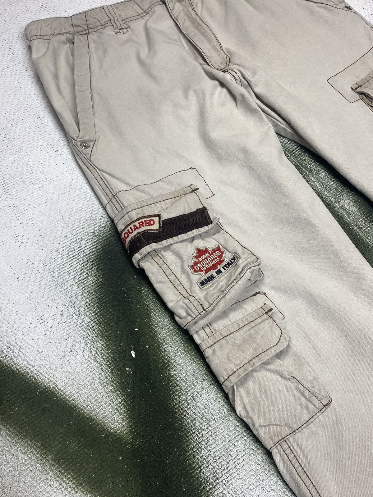 Dsquared2 RARE Vintage Dsquared 2 cargo military pants | Grailed