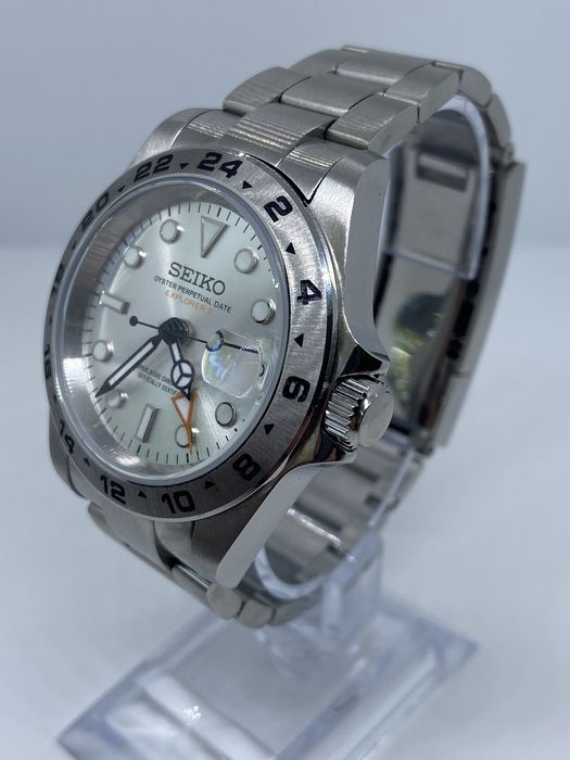 Seiko Seiko Mod Nh34 Explorer 2 Steel 41mm | Grailed
