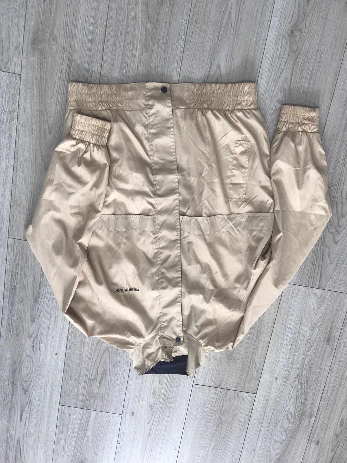 Luxury × Pierre Balmain × Vintage Vintage Pierre Balmain Jacket 90s Beige Archive Nylon XL | Grailed