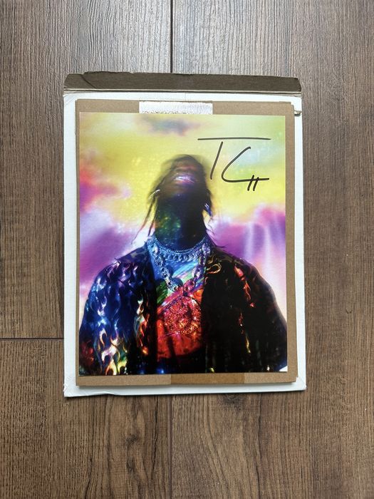 Travis Scott Travis scott signed autographed lithograph astroworld ...