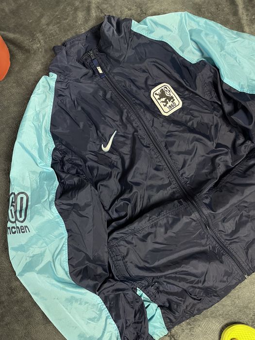 Nike 90s Nike Vintage Big Swoosh Munich Soccer Jacket | Grailed