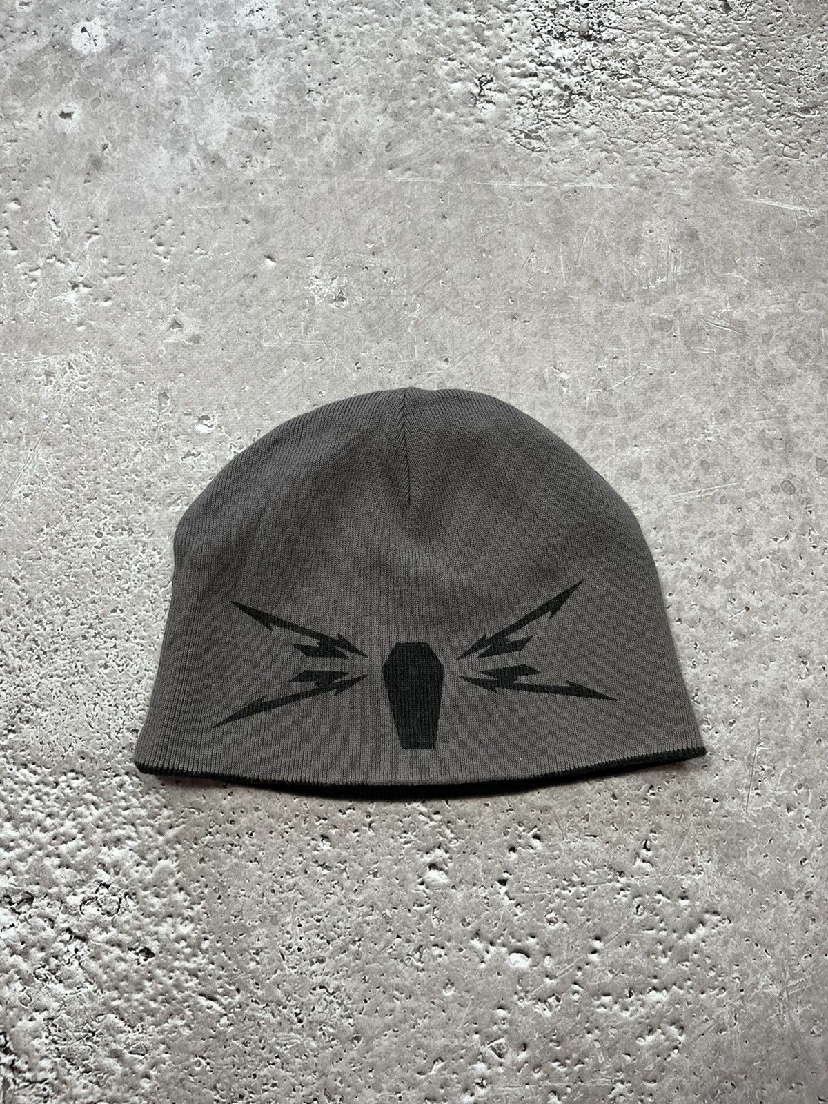 Band Tees × Hat × Vintage Vintage Metallica bilateral Hat Rock Metal ...