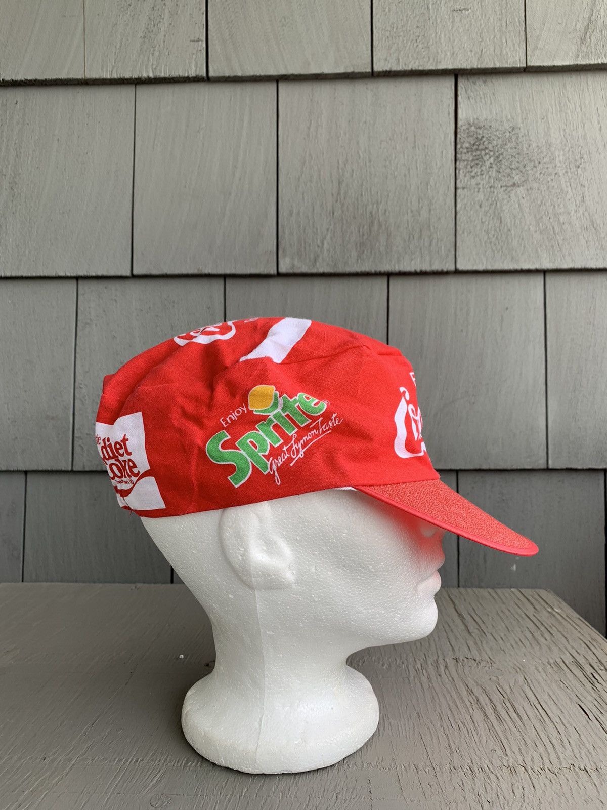 Vintage Vintage Coca-Cola Painters Cap Starline sprite Pain Hat Coke ...