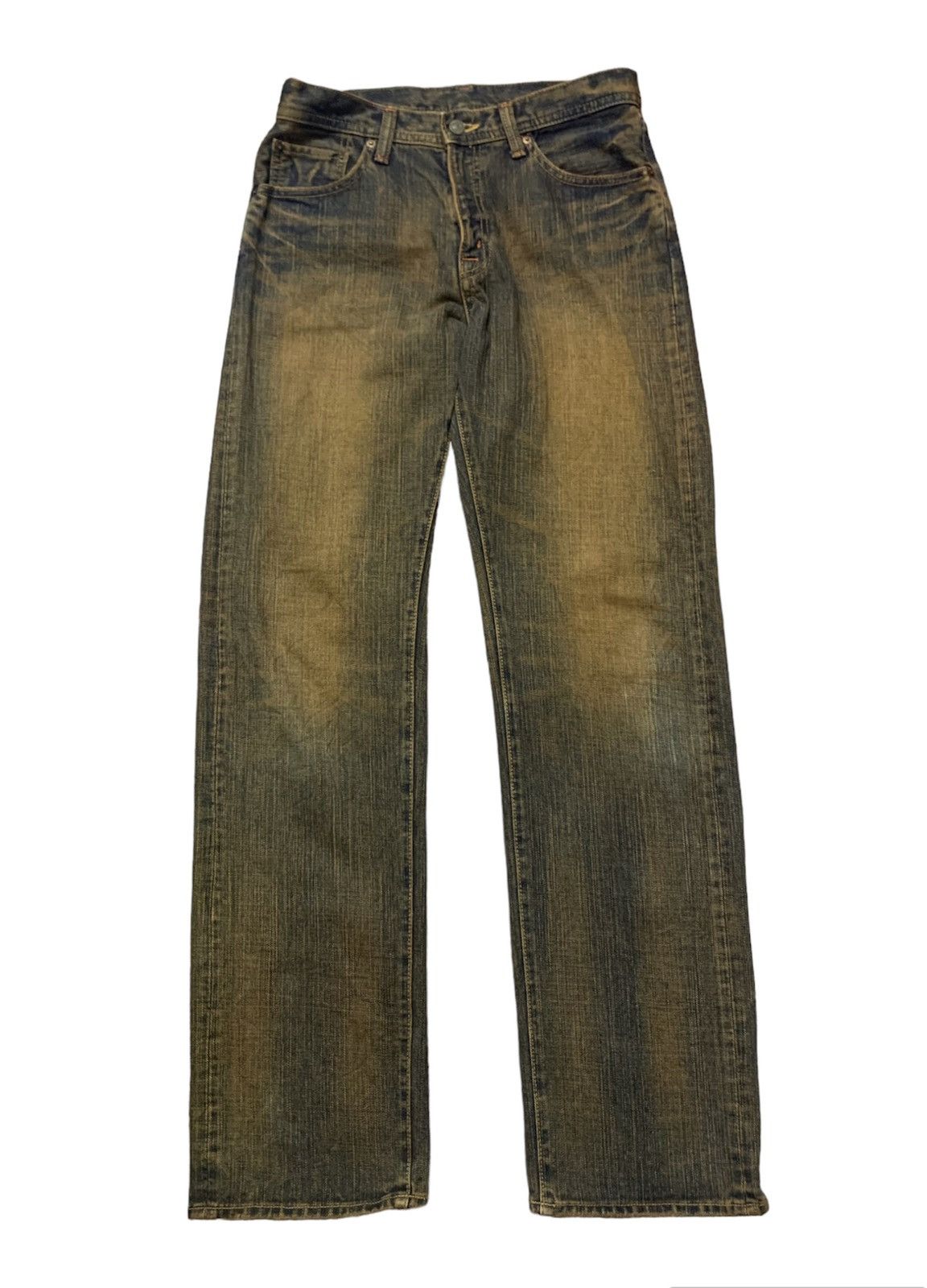 Hysteric Glamour × Japanese Brand × Tornado Mart Mud Washed Denim ...