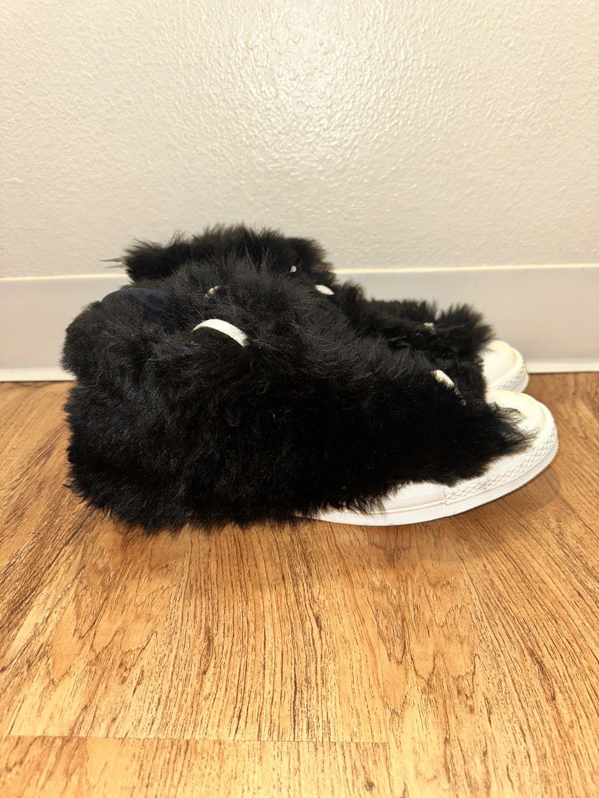 Nike Converse Chuck Taylor All-Star 70 Hi Ambush Fuzzy Black | Grailed