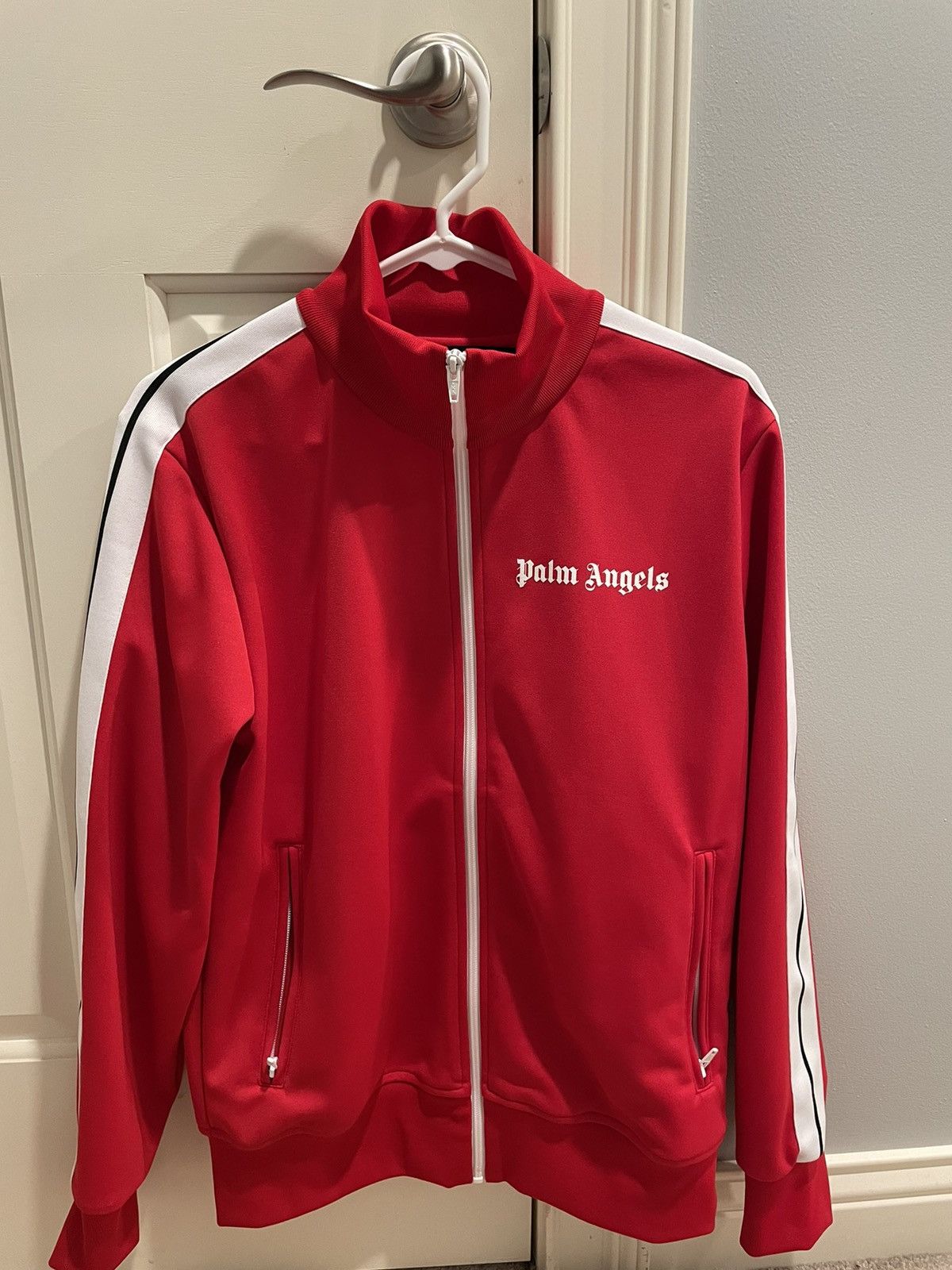 Palm Angels Palm Angels Red Track Jacket | Grailed
