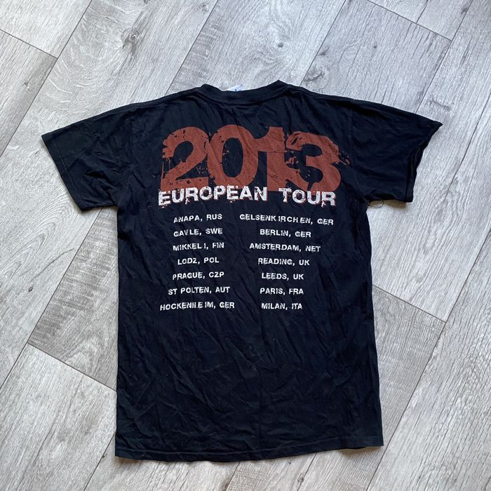 Vintage SYSTEM OF A DOWN EUROPEAN TOUR T SHIRT | Grailed
