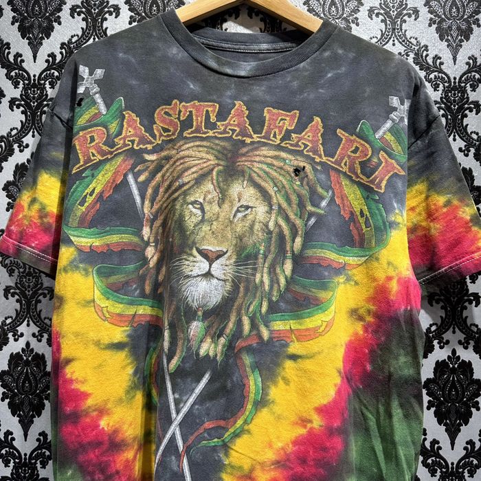 Vintage Vintage Rastafari Tie Dye Tshirt ️ () | Grailed