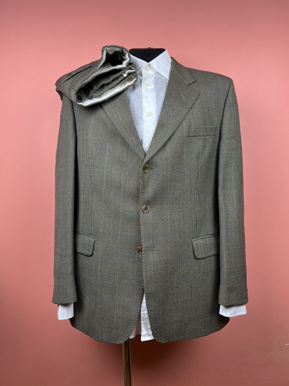 DAKS Daks wool suit classic hype sale blazer and pants | Grailed